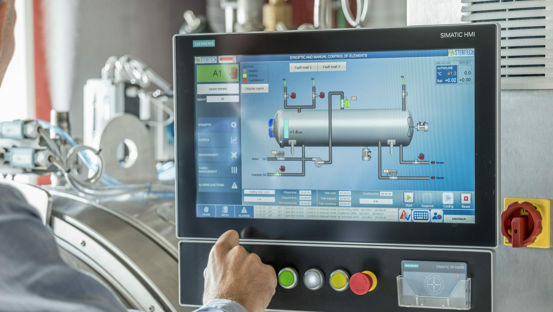 Trilogy Control System – Industry 4.0 - Steritech